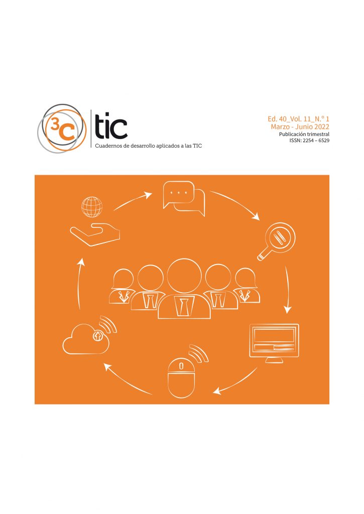 3C TIC – Volume 11 Issue 2 (Ed. 41) - 3Ciencias
